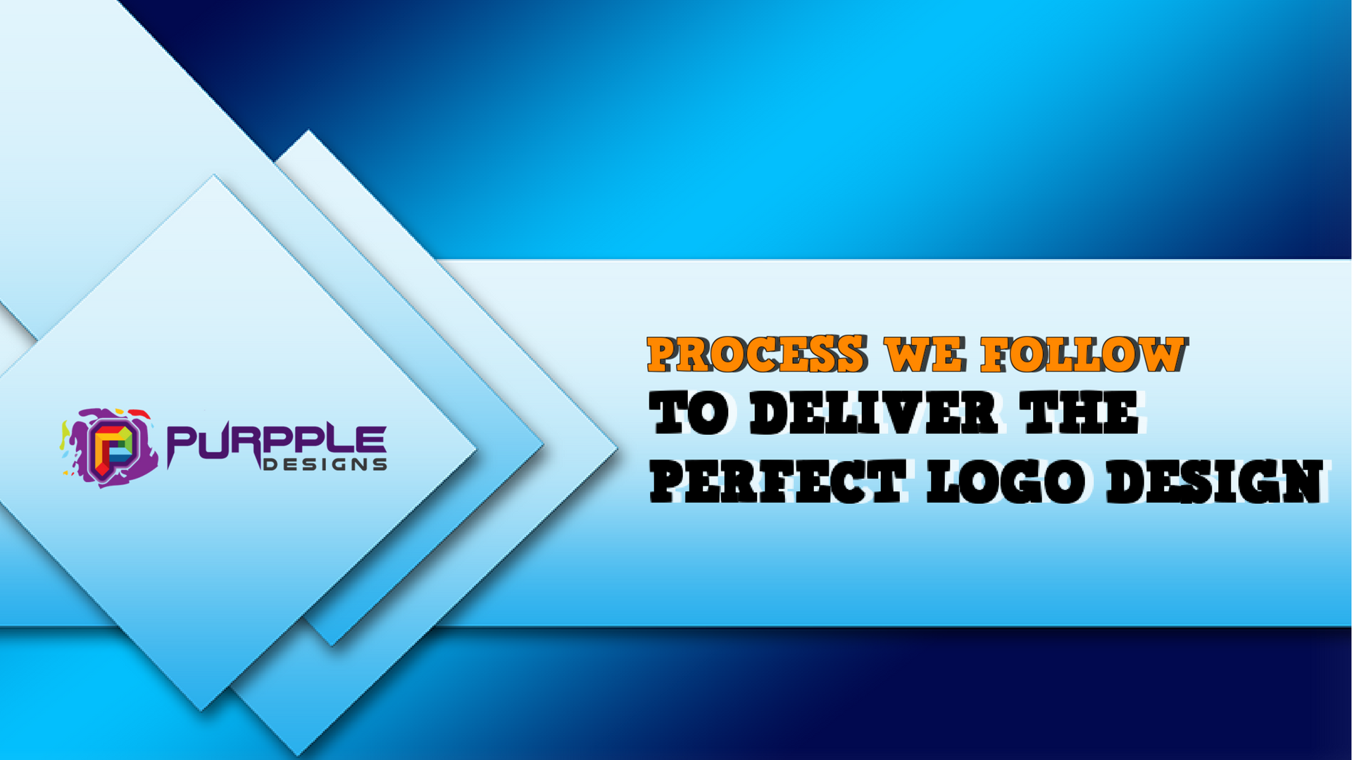 Process we follow to deliver the perfect Logo Design - Purpple Designs